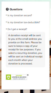 28 Nonprofit Donation Page Best Practices (That Work Fast) - Qgiv Blog